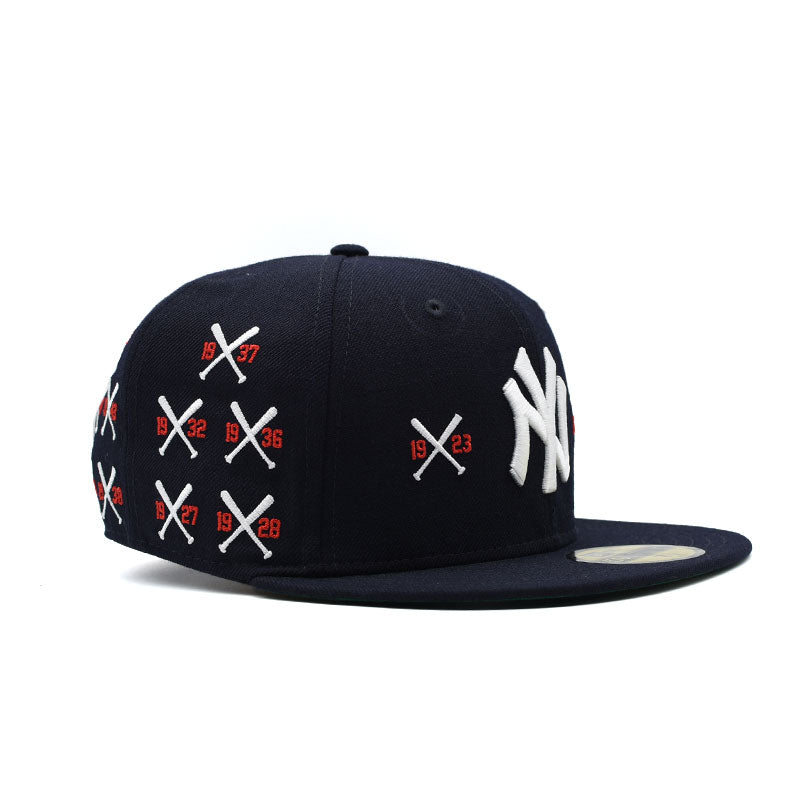 海外限定 NEW ERA NY YANKEES SPIKE LEE WORLD SERIES BAT FITTED BASEBALL HAT ...