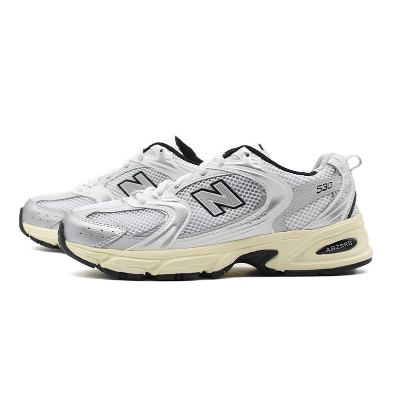 -women's- NEW BALANCE MR530TA "WHITE SILVER BLACK" – nouvelle